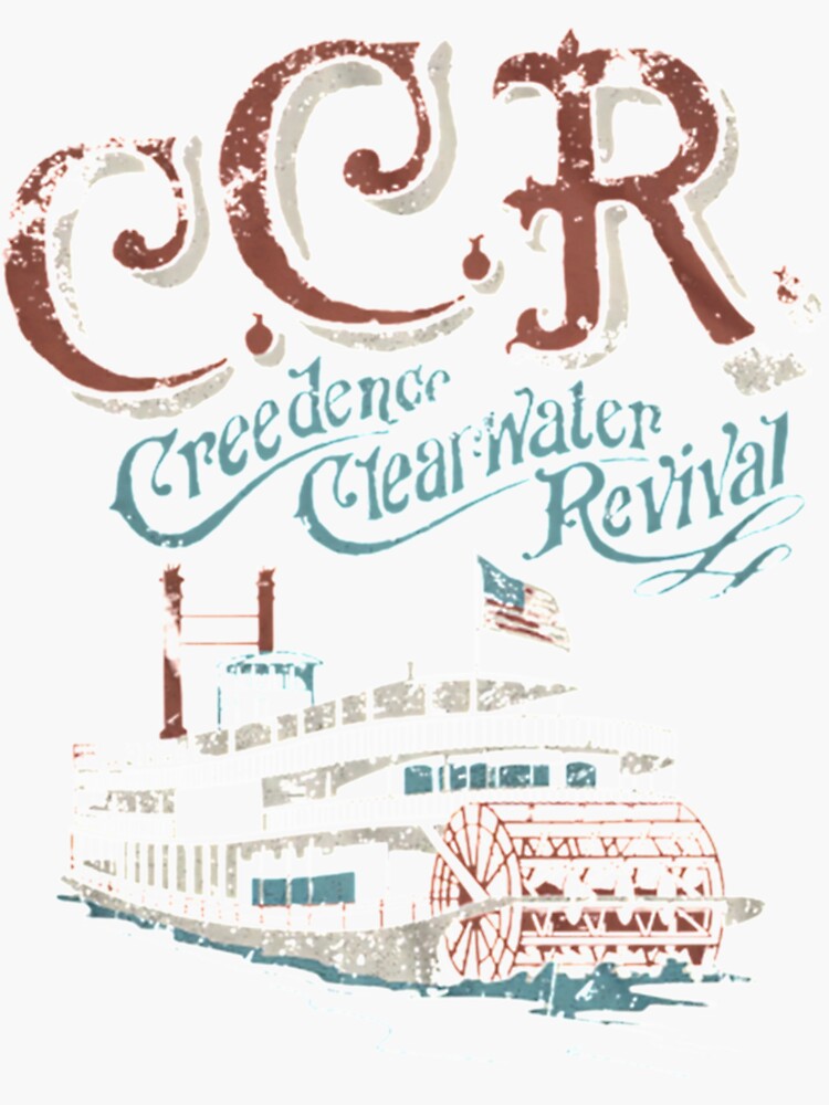 "C C R-SHIRT" Sticker von ChampionEXP | Redbubble