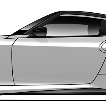 "400Z White" Sticker for Sale by Jalcalart | Redbubble