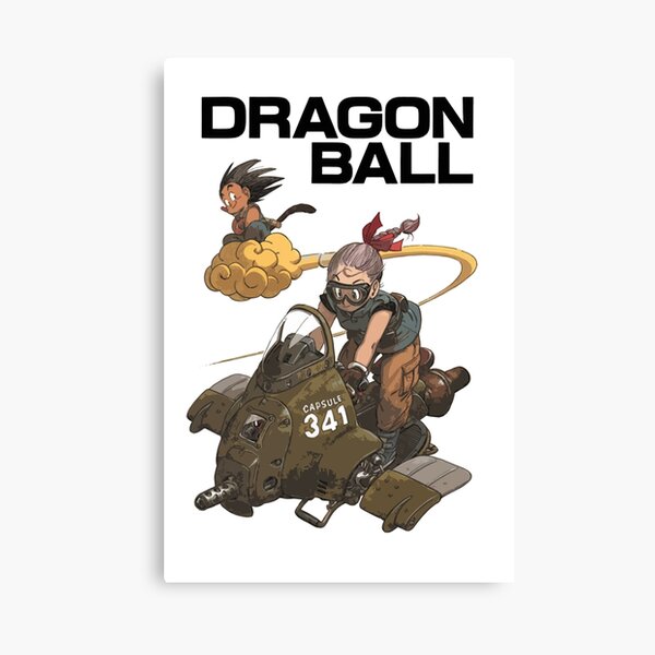 "Dragon Ball | Goku | Bulma | Retro | 90s | Airplane | Manga Panel ...