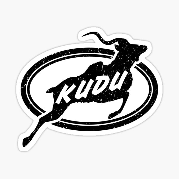 "Kudu Antelope Kalahari Safari Africa Bokke" Sticker for Sale by d247 ...