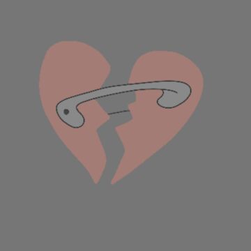 "5sos Safety Pin" Sticker for Sale by mariaadesigns | Redbubble