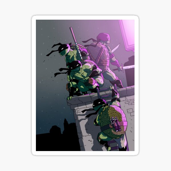 "TMNT" Sticker by xgoblinx026 | Redbubble