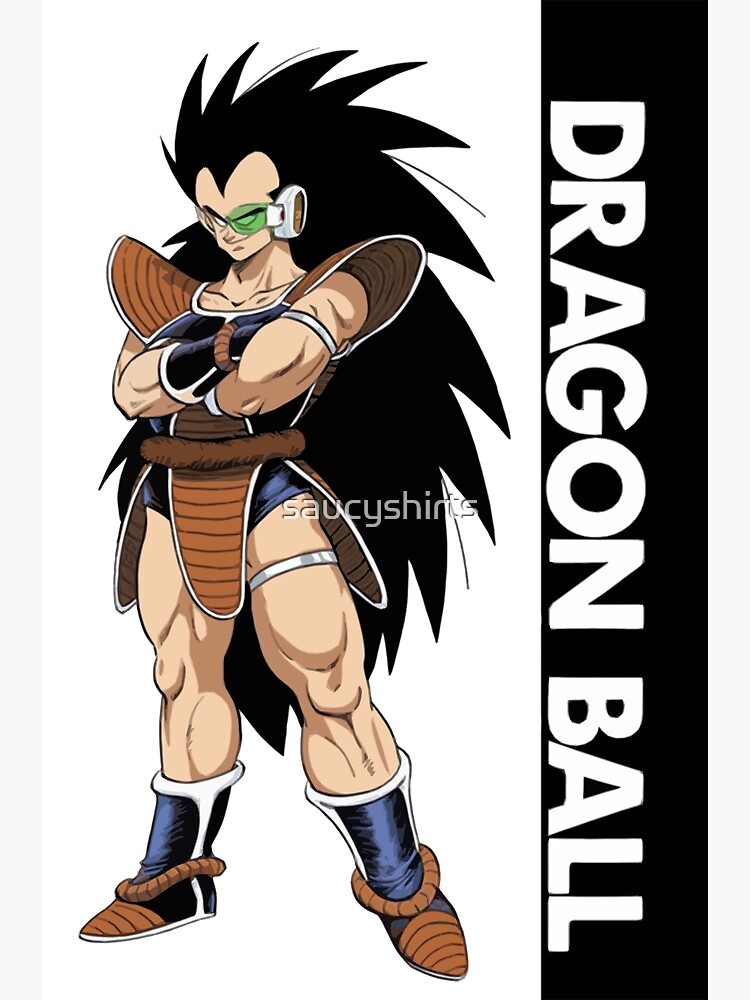 Póster «Dragon Ball Z | Raditz | Retro | Saiyan Saga | Manga | Portada ...