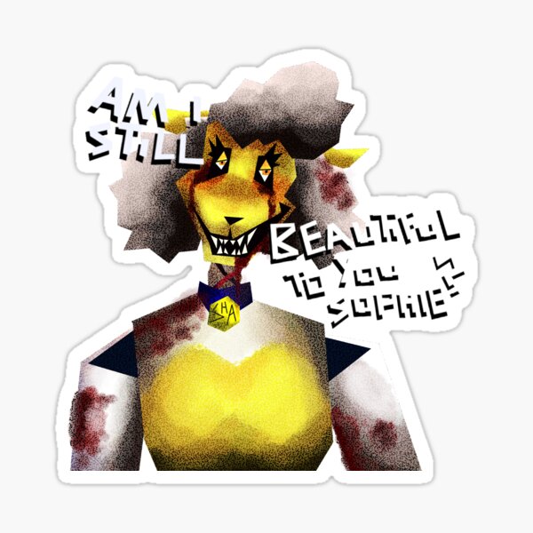 "Sha the Sheep" Sticker for Sale by UnintentionalO | Redbubble