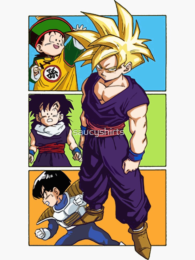 "Dragon Ball Z | Gohan | Cell Games | Cell Saga" Sticker for Sale by ...