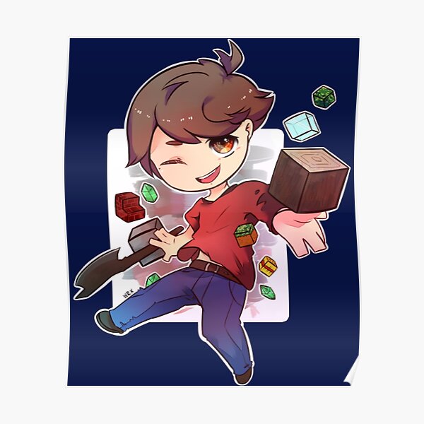 "Grian " Poster by LYNCH-CADSN | Redbubble