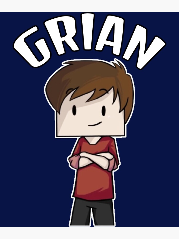 "Grian " Poster by LYNCH-CADSN | Redbubble