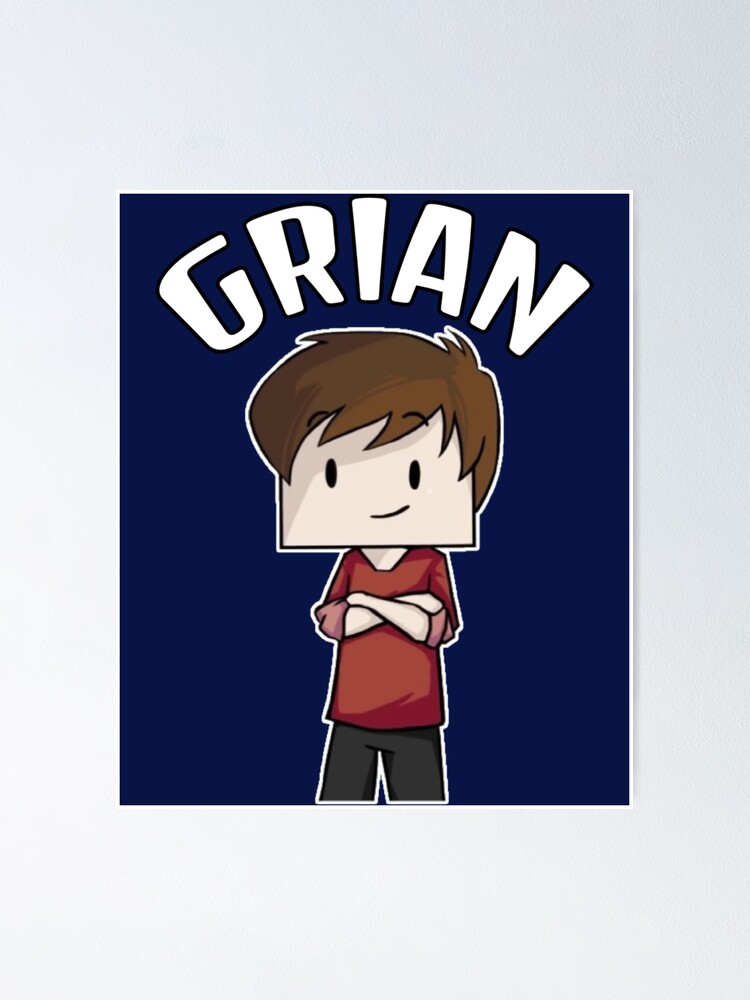 "Grian " Poster by LYNCH-CADSN | Redbubble