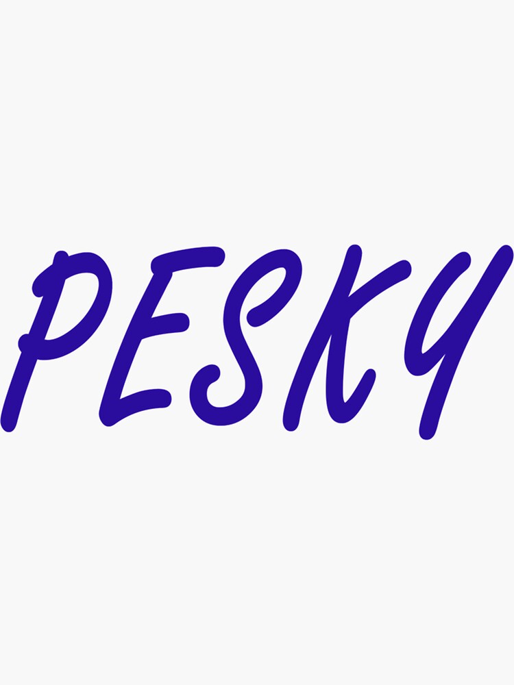 "pesky bird " Sticker by LYNCH-CADSN | Redbubble