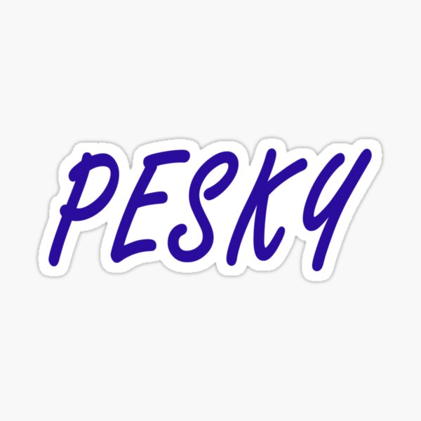 "pesky bird " Sticker by LYNCH-CADSN | Redbubble