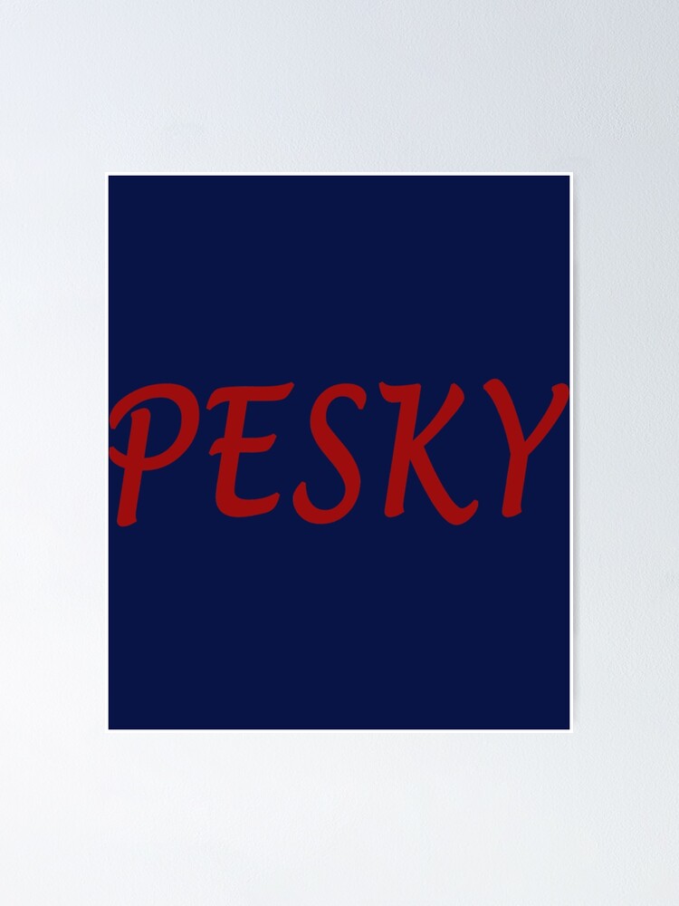 "pesky bird " Poster for Sale by LYNCH-CADSN | Redbubble