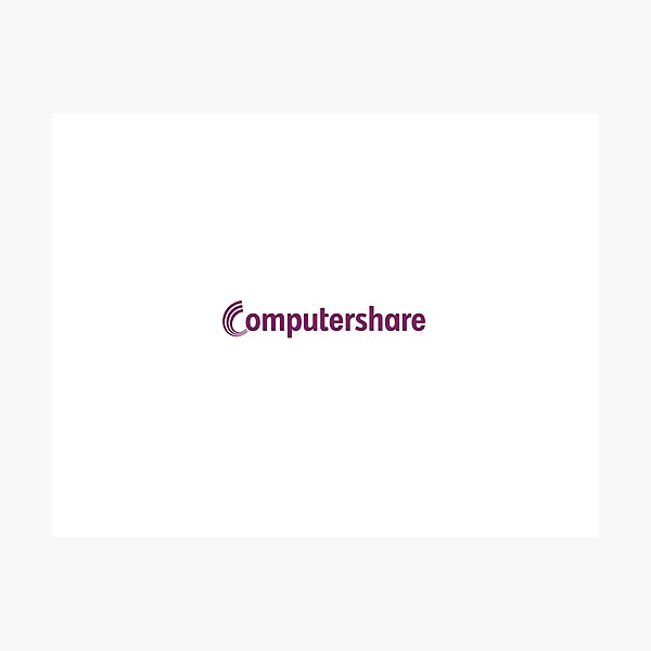 "Computershare Logo" Photographic Print for Sale by GringoGarrett ...