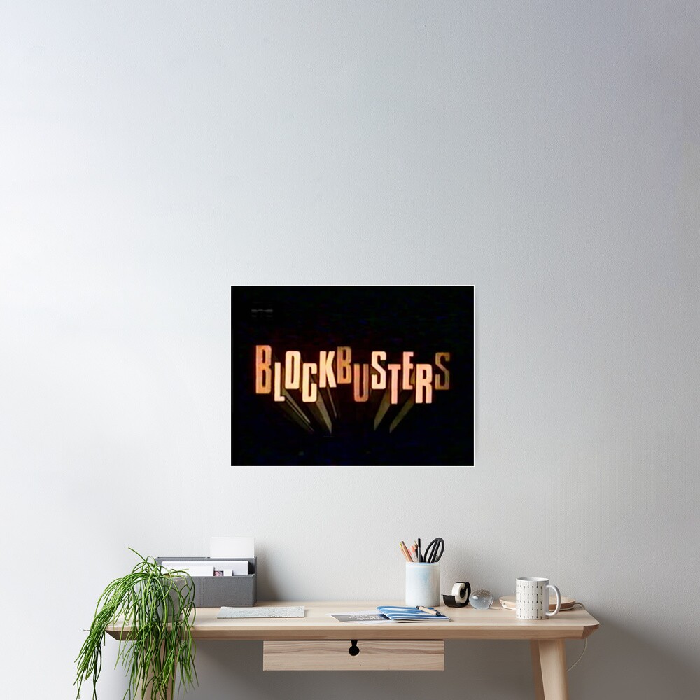 ""BlockBusters" game show logo 1980" Poster by gameshowfan2001 | Redbubble