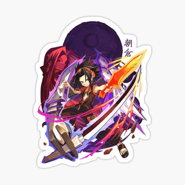 "Yoh X Hao Asakura - Shaman King " Sticker for Sale by phammyanh ...