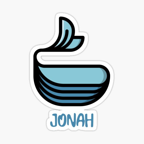 "Book of Jonah" Sticker by UbuntuFanTees | Redbubble