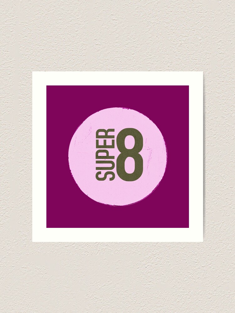 "Super 8 Retro VHS Sticker" Art Print for Sale by wildeyemovies | Redbubble