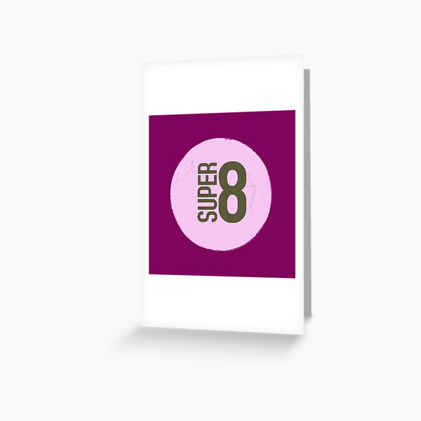 "Super 8 Retro VHS Sticker" Greeting Card for Sale by wildeyemovies ...