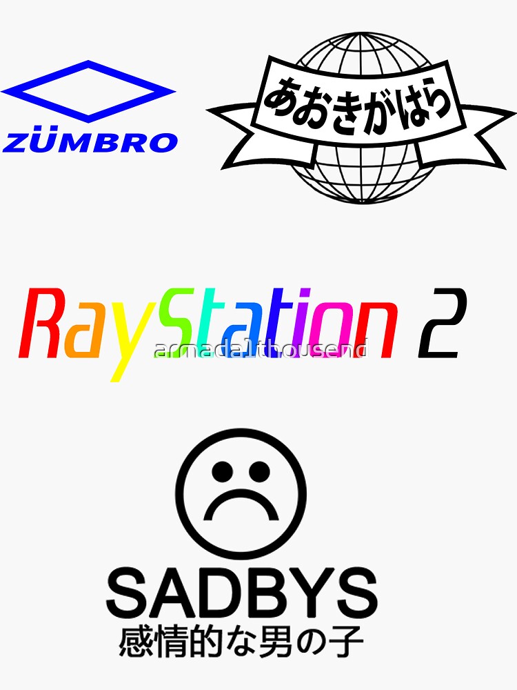 "raystation worldwide sports jersey" Sticker by armada1thousend | Redbubble
