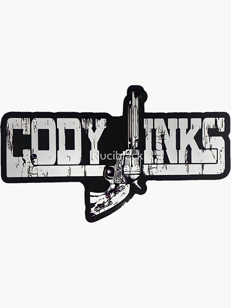 " Cody weapon gun" Sticker for Sale by Ruciblack | Redbubble