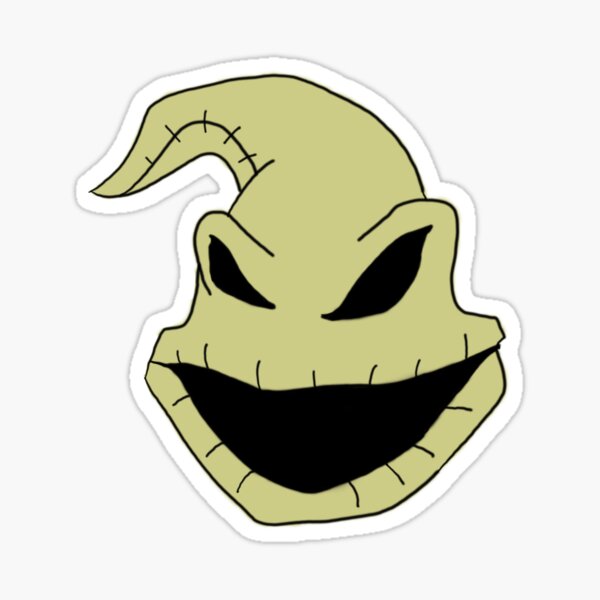"Oogie Boogie " Sticker for Sale by LeeAnnaRose96 | Redbubble