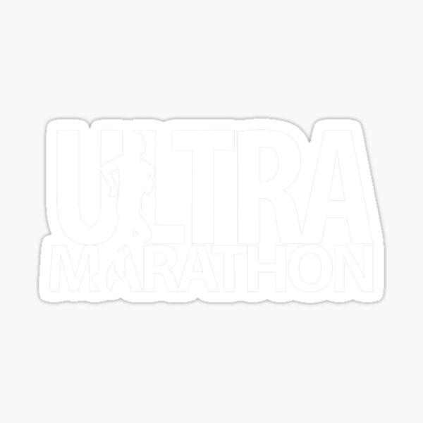"Ultramarathon Ultra Running 50K 100K I Endurance Race Runner" Sticker ...
