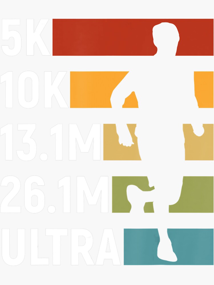 "Ultramarathon Ultra Running Ultra Marathon Runner" Sticker for Sale by ...