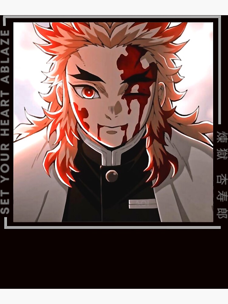 "Demon Slayer - Kyojuro Rengoku (Quote Rengoku) II Classic ...