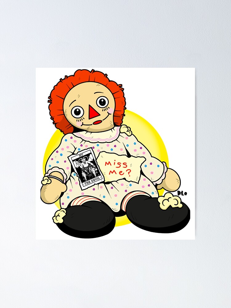 "Rare doll askes miss me " Poster by UtterJoshua | Redbubble