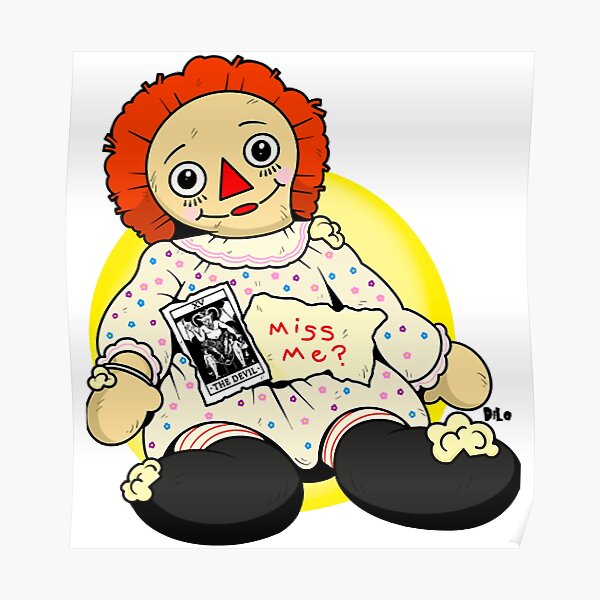 "Rare doll askes miss me " Poster by UtterJoshua | Redbubble
