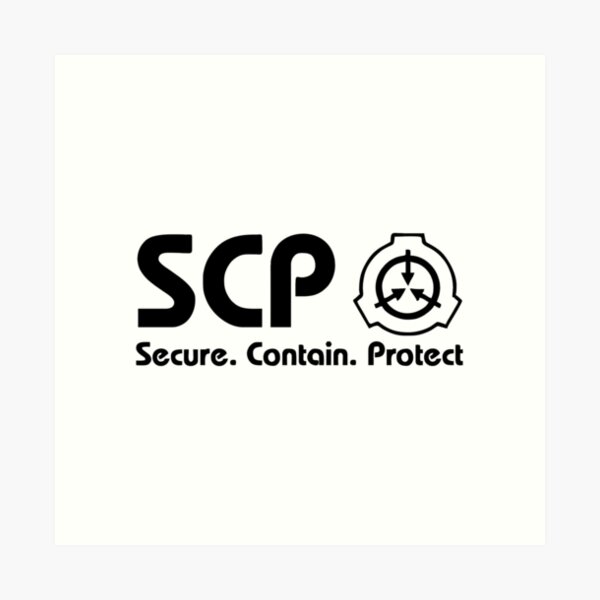 "SCP Foundation " Art Print for Sale by fikaforsa | Redbubble