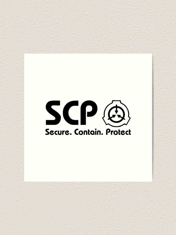 "SCP Foundation " Art Print for Sale by fikaforsa | Redbubble
