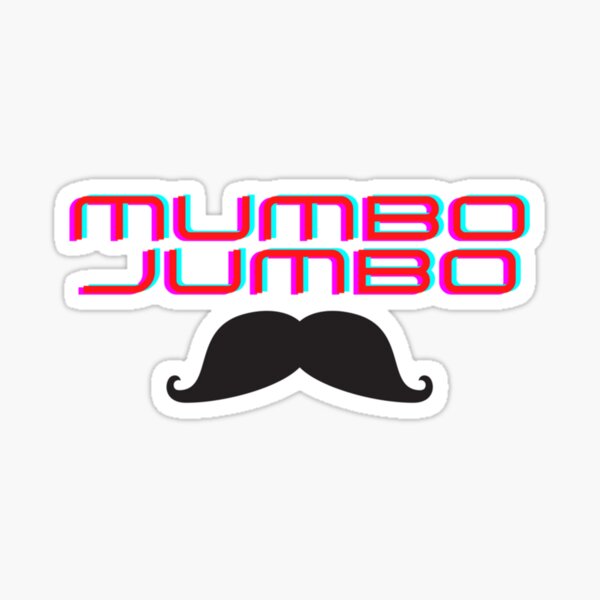 "Mumbo Jumbo " Sticker for Sale by PAUL-DSNCA | Redbubble