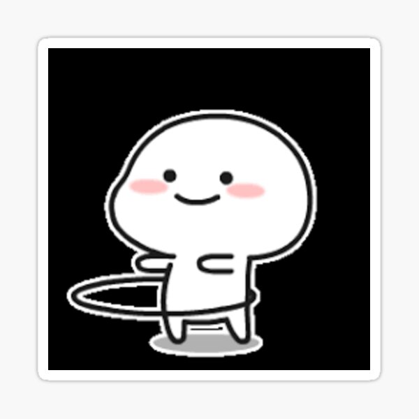 "BenTo Playing Hulala Hopp" Sticker for Sale by Active-Best | Redbubble