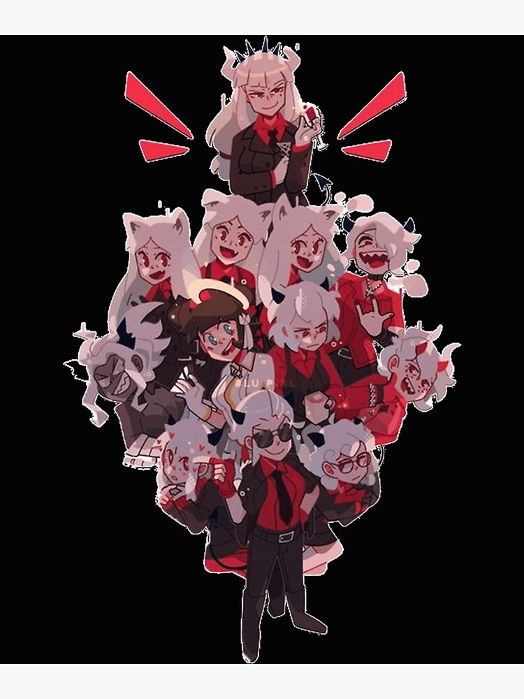 "Helltaker Crew (Satan) Essential ." Poster for Sale by CandinaFannin ...