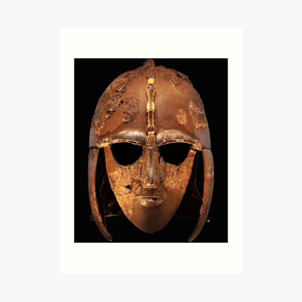 "HELMET. Anglo Saxon. Sutton Hoo. King Raedwald of East Anglia. Classic ...