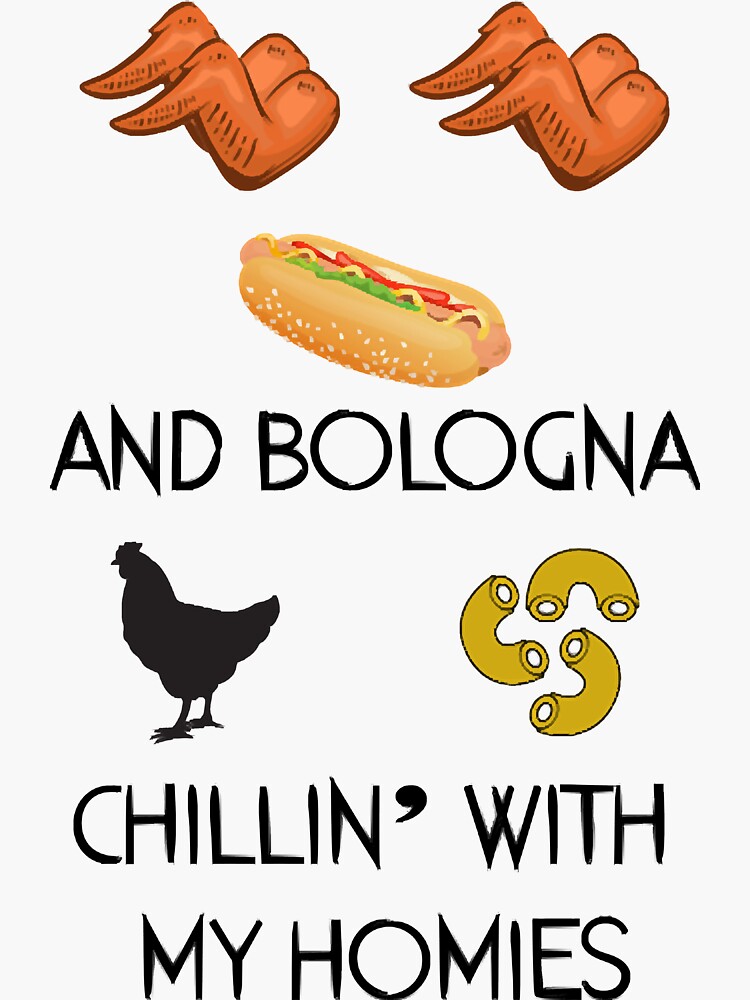 "Chicken Wing Song " Sticker for Sale by phamquynh | Redbubble