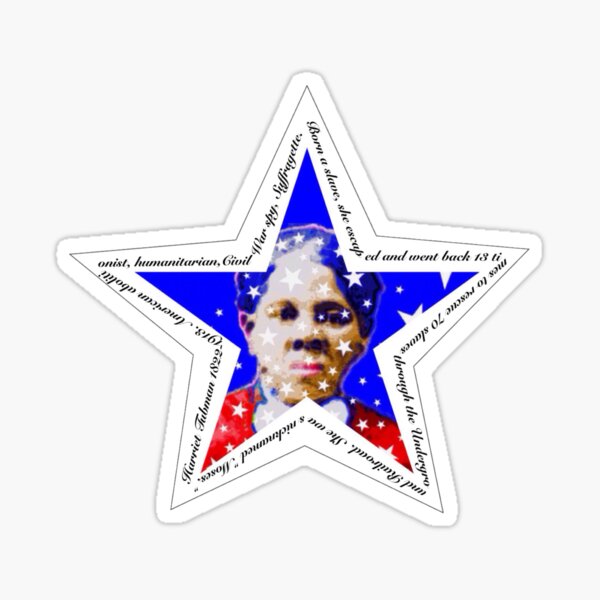 "Harriet Tubman - 112516" Sticker for Sale by Miss-Lo | Redbubble