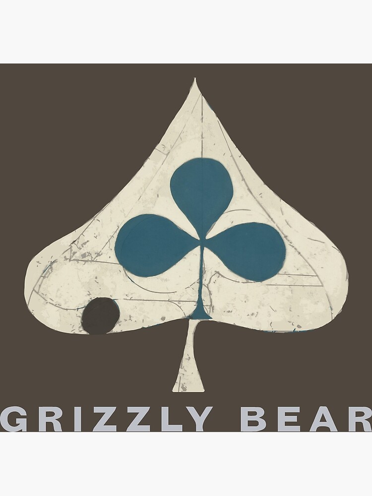 "Grizzly Bear - Shields (Light Text)" Art Print for Sale by slippi ...