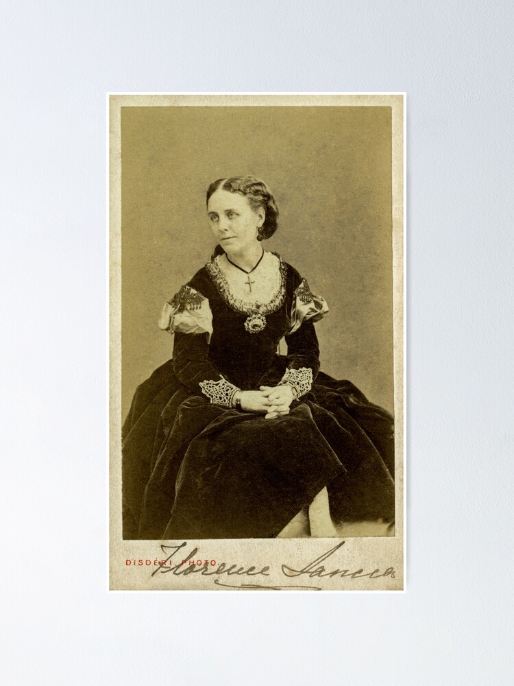 "Signed photograph of opera singer - vintage portrait" Poster for Sale ...