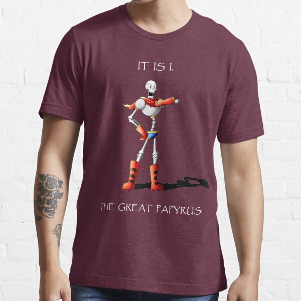 "The Great Papyrus!" T-shirt for Sale by smudgeandfrank | Redbubble ...
