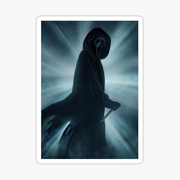 "SCREAM POSTER" Sticker for Sale by YorkshireGarden | Redbubble