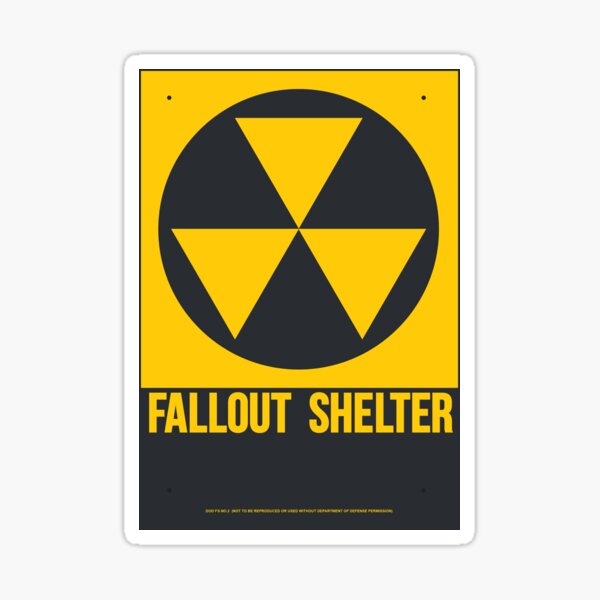 "Fallout Shelter" Sticker for Sale by dtkindling | Redbubble