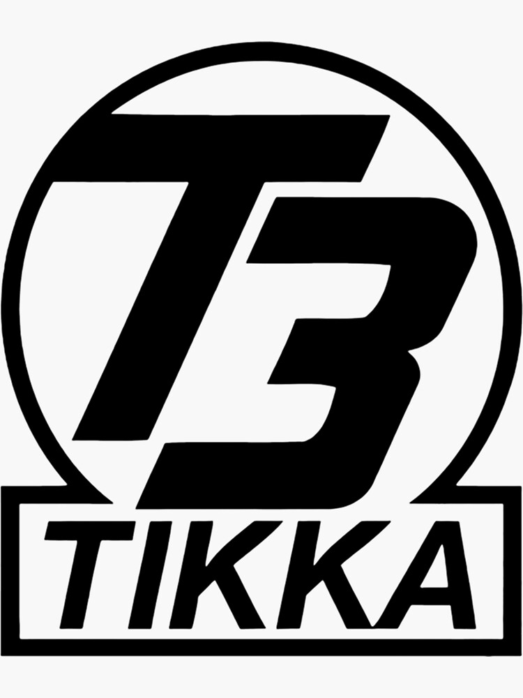 "Tikka T3 Logo " Sticker for Sale by RosalynBGifts | Redbubble