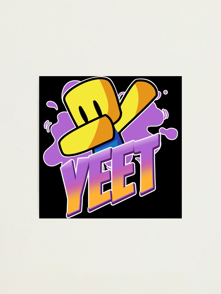 "Roblox Yeet Dabbing Dab Hand Drawn Gaming Noob Gift For Gamers ...