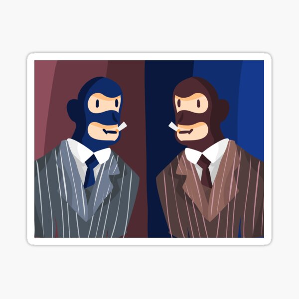 "Team Fortress 2 Spies" Sticker for Sale by Gondile | Redbubble