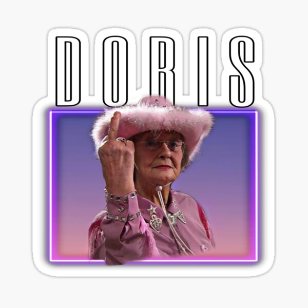"Doris Retro Gavin _amp_ Stacey " Sticker for Sale by InkyApparel ...