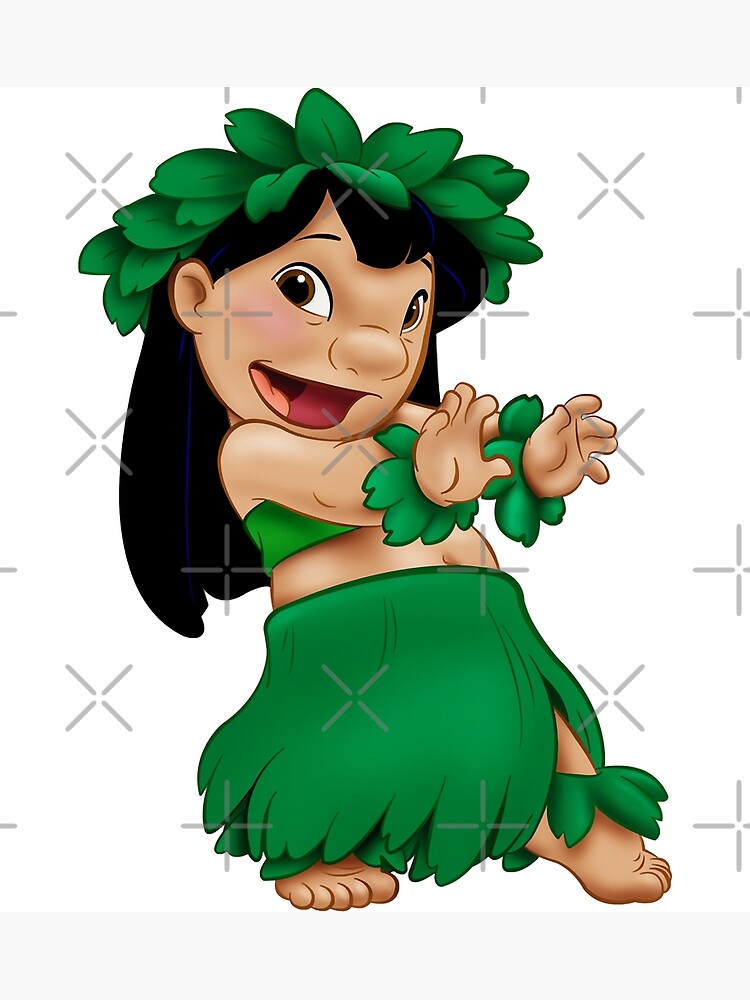 "Lilo hula" Poster for Sale by PamelaRoberta4 | Redbubble