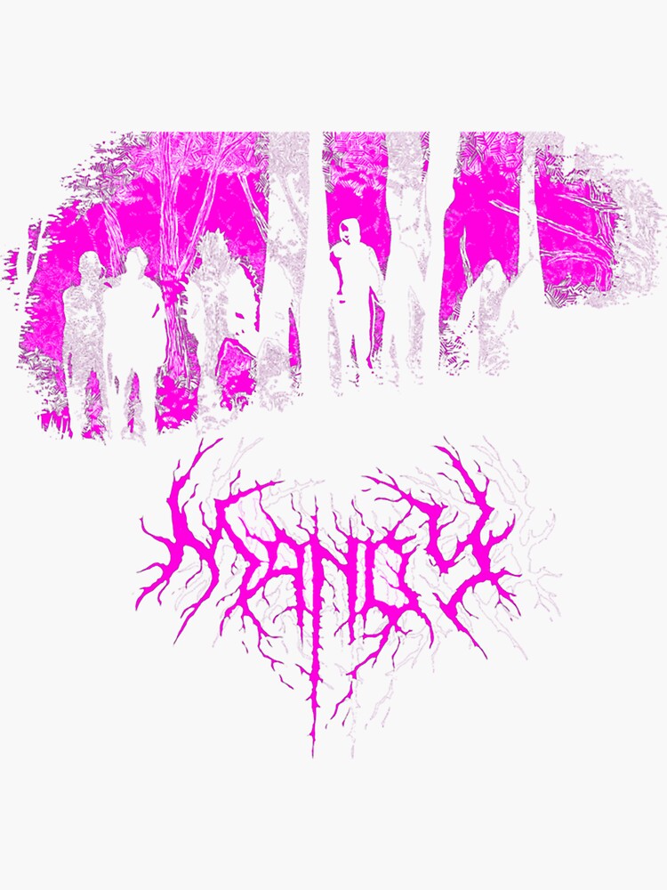 "mandy movie " Sticker for Sale by KerryGantt | Redbubble