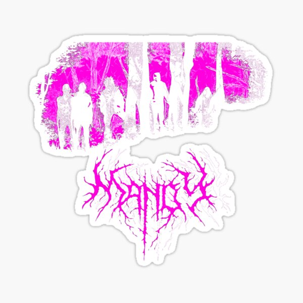 "mandy movie " Sticker for Sale by KerryGantt | Redbubble