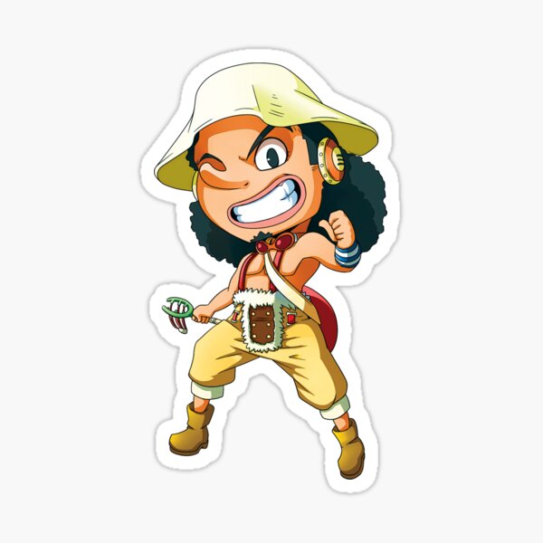 "Usopp One Piece" Sticker for Sale by AndyArtic | Redbubble